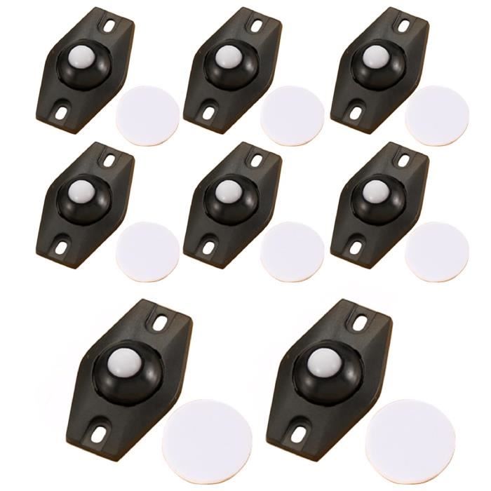 Mini Roulette 8Pcs Mini Roulettes Pivotantes Petite Roulette ...