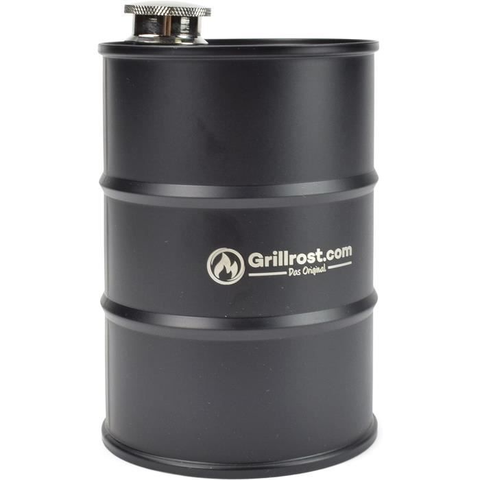Grillrost.com Das Original , Taille:BBQ Ölfass, Acier inoxydable ...