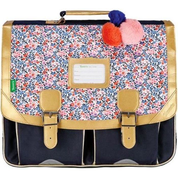 Cartable - Tann's - Antonia - 41 cm - Bleu - Polyester Recyclé Bleu ...