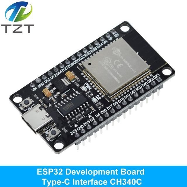 Circuits intégrés,ESP32 TYPE-C CH340C--Carte De Développement Esp32 Esp32-devkitc Core, Esp32 ...