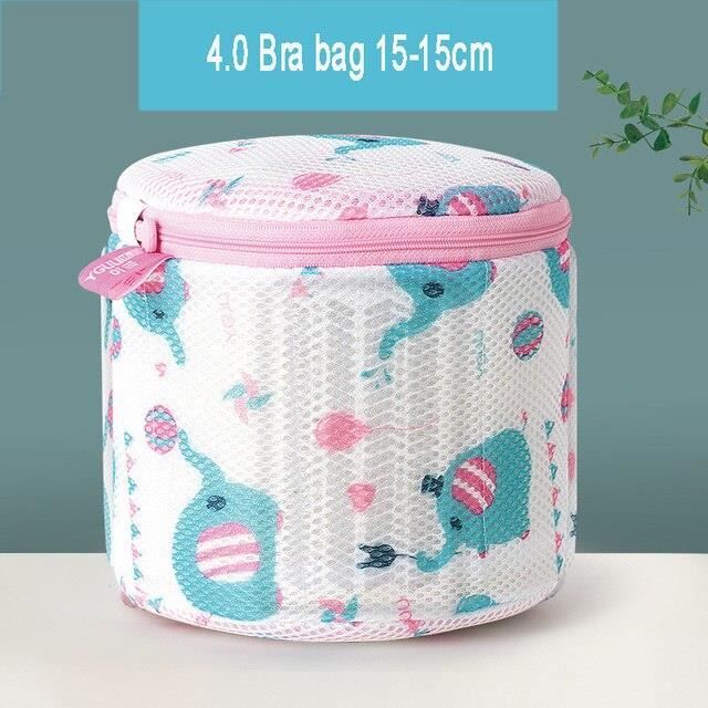FILET DE LAVAGE,4.0 Elephant Bra bag--Sac à linge cylindrique pour ...