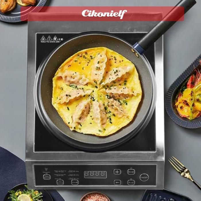 Zerone table de cuisson à induction 3 500 W Table de cuisson à ...