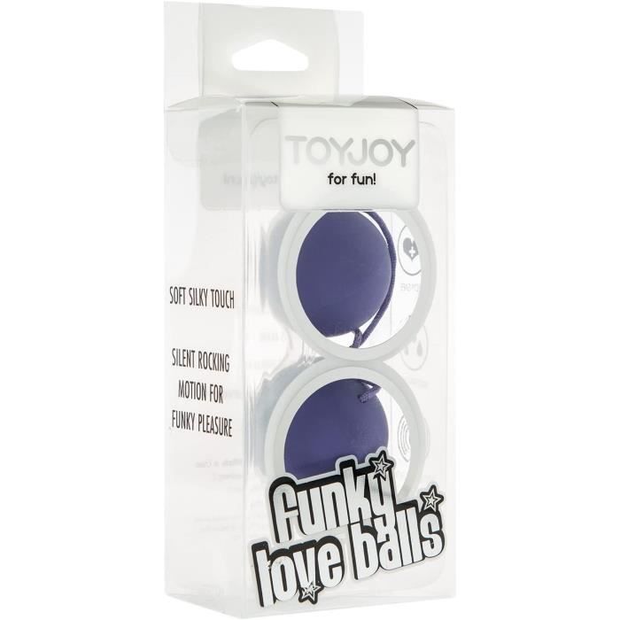 Toyjoy funky boules de geisha violet - Cdiscount Boutique Erotique