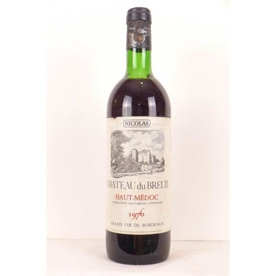 Haut-médoc château du breuil nicolas rouge 1976 - bordeaux - La cave ...