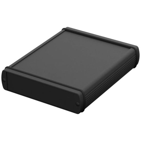 Boîtier profilé - BOPLA - 84136150.HMT1 - Aluminium noir - 150 x 138 x ...