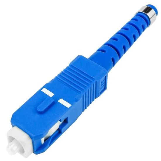 CableMarkt - Connecteur pour Câble Fibre Optique SC/PC Monomode Bleu 3 mm - Cdiscount Informatique