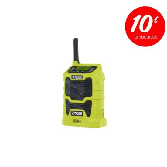 Radio bluetooth RYOBI AM/FM 18V OnePlus - sans batterie ni chargeur ...