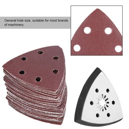 Tampon Abrasif - ZJCHAO - 61 Pièces - 90 mm - Outil Multifonction ...