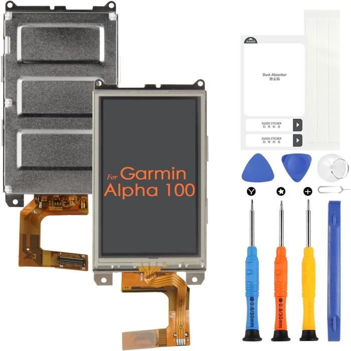 Écran LCD pour Garmin Alpha 100 3,0 Pouces Écran Tactile pour Garmin ...