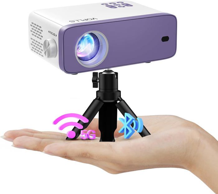 Mini Projecteur Video Wifi Bluetooth, 15000L Videoprojecteur Portable ...