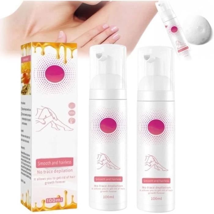 Beeswax Hair Removal Mousse Beeswax Hair Removal Foam Spray Fast Hair ...