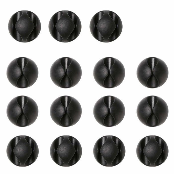 15pcs Clips Câble, Rangements de câbles et serre-câbles, Maintient et ...