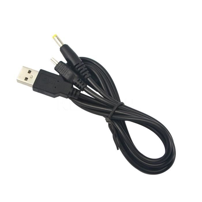 Câble de chargement USB 2 en 1 pour PSP 1000, PSP 2000, PSP 3000, PSP ...