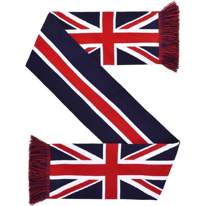 Écharpe En Tricot Motif Drapeau Du Royaume-Uni[H83] - Cdiscount