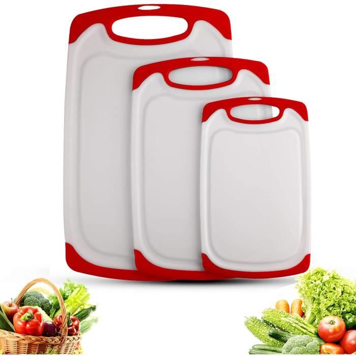 Planches à Découper en Plastique,plastique sans BPA de cuisine planches ...