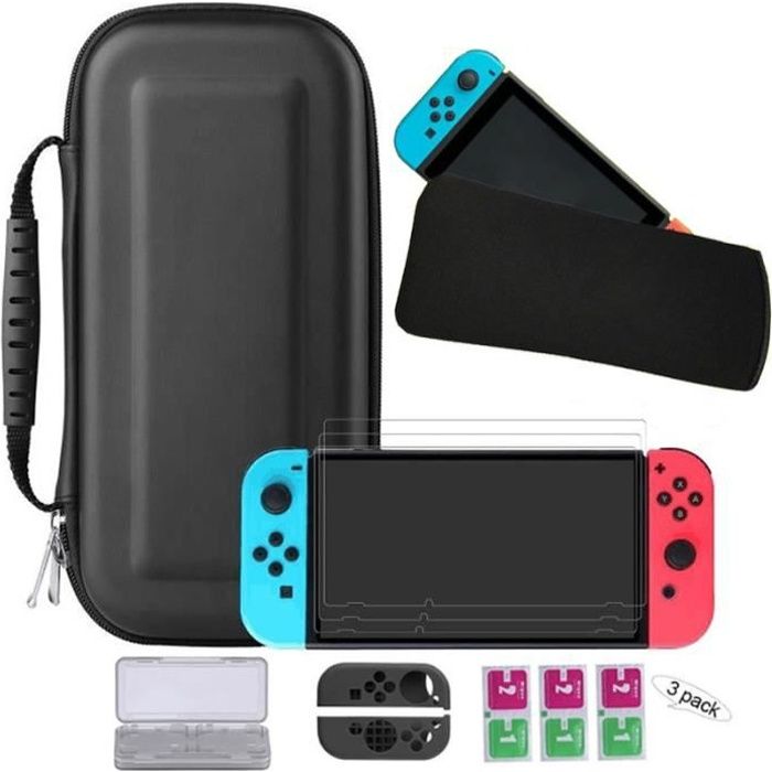 8 in1 Coque de Transport avec Accessoires Pour Nintendo Switch ...