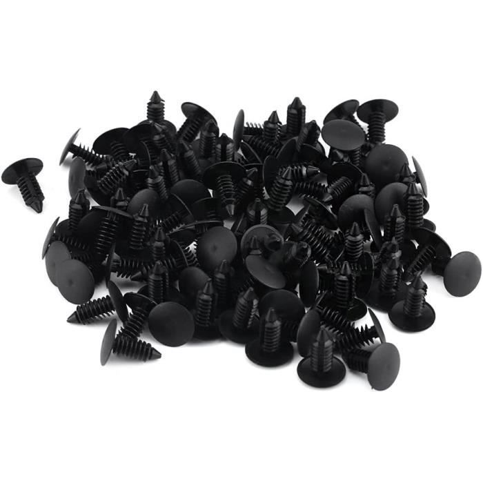 Rivet Plastique Rivetsfydun 100 Pièces Clip Voiture Réparationn ...