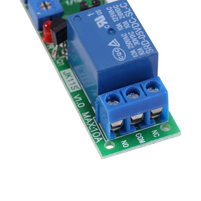 Qiilu Module De Minuterie Module De Relais De Commutation Marche