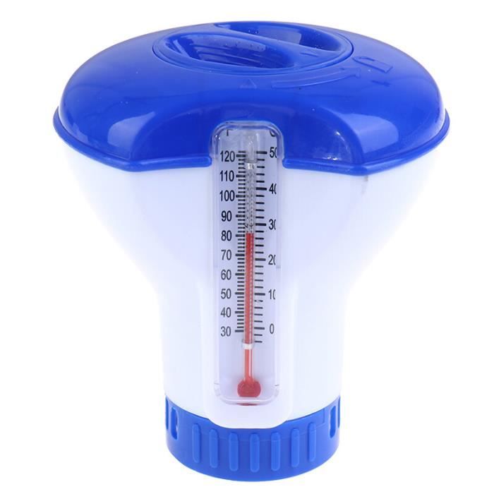 Equipement piscine,Distributeur flottant de comprimés de brome de ...