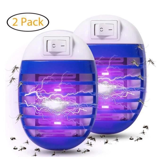 Lampe anti-moustiques électrique UV, appareil anti-insectes d'intérieur ...