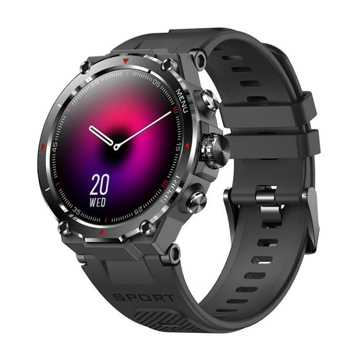 Smartwatch militaire pour homme, tracker de fitness extérieur étanche 5 ...