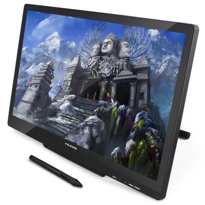 Huion GT-220 V2 (Noir) 21.5 "Pen Display Moniteur graphique IPS ...