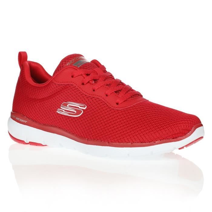 SKECHERS Baskets Flex Appeal 3.0-First Insight Femme Rouge - Cdiscount ...