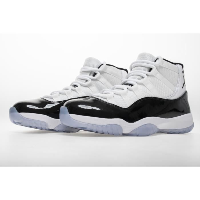 BASKETS x Airs-Jordans 11 Retro AJ11 High Concord 378037-100 Homme Femme Sz-43 Style 1 ...