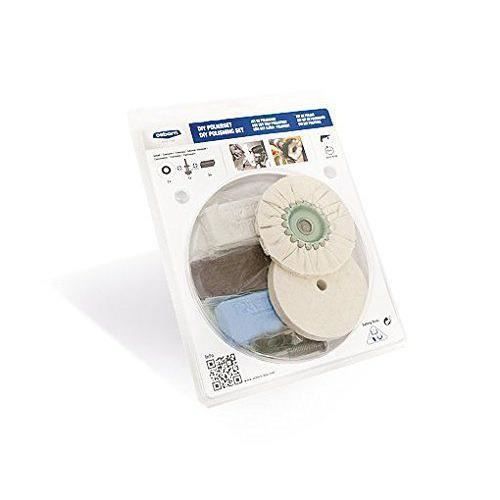 Osborn Kit de polissage pour perceuse de 6 pièces comprenant 2 disques ...