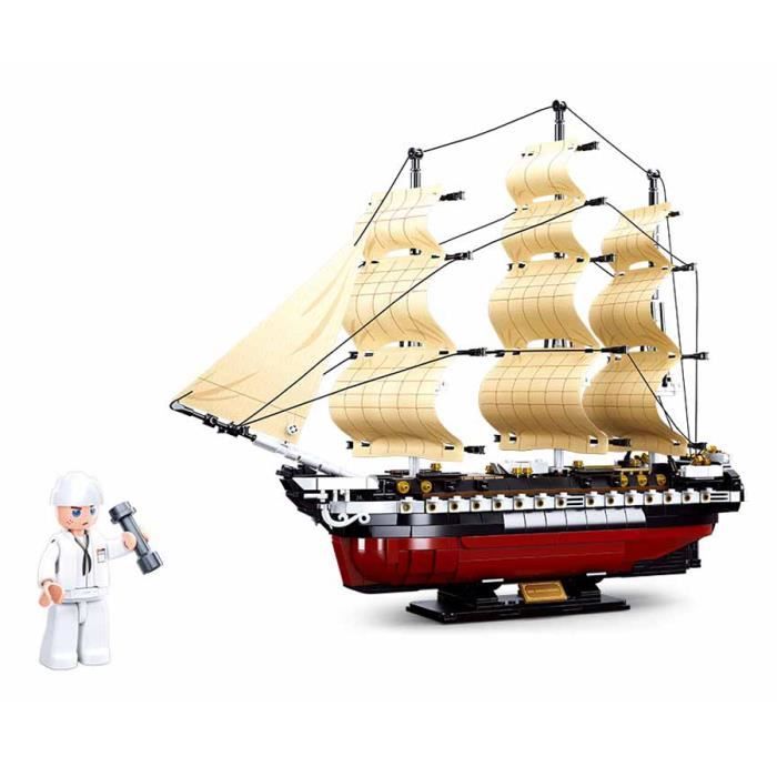 JEU DE CONSTRUCTION COMPATIBLE LEGO SLUBAN MODELBRICKS BATEAU FREDAT ...