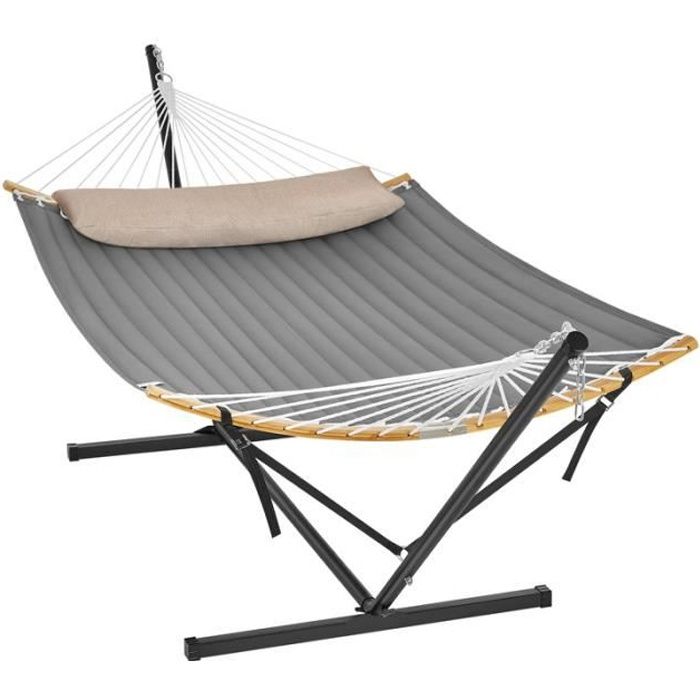Hamac avec Support - SONGMICS - Capacité de Charge 200 kg - Structure ...