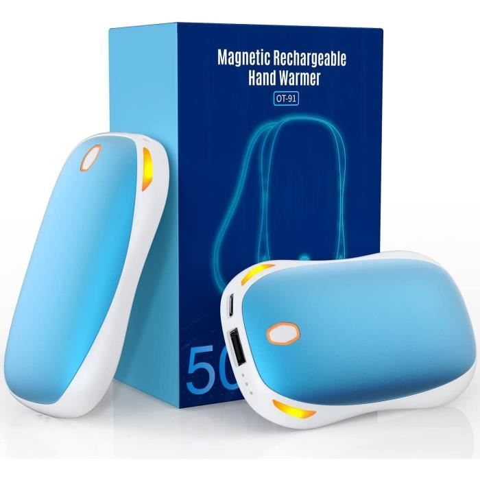 Chauffe-Mains Rechargeable 10000mAh, moray Chaufferette Main ...