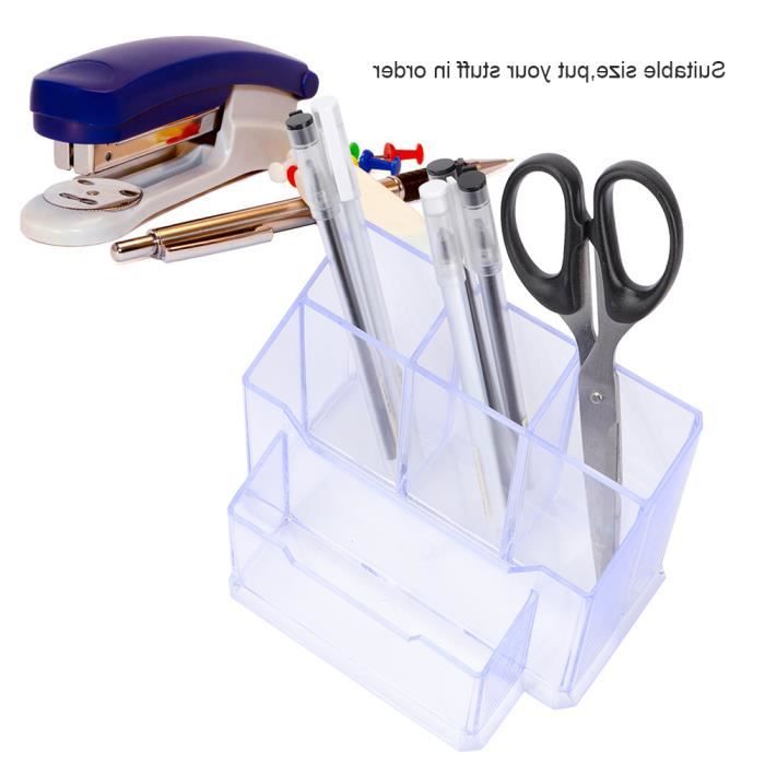 TMISHION porte-stylo de bureau Support de stylo multifonction ...