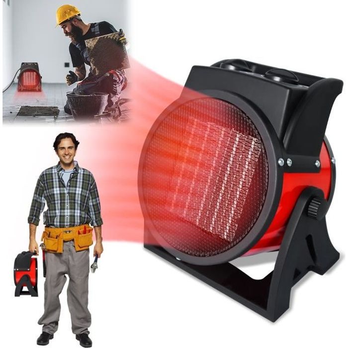 Radiateur soufflant en céramique 3000W - XMTECH - Chauffage électrique ...