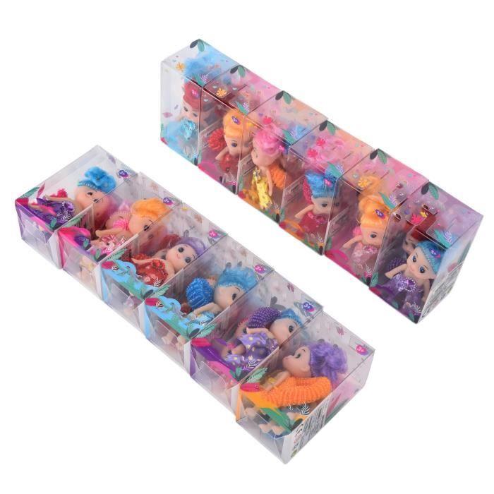 Mini poupée fille - Pwshymi - 24 pièces - PVC et tissu - Cadeau parfait - 7x4 cm - Cdiscount ...