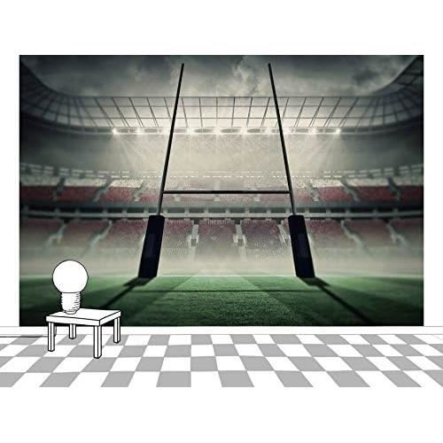 Papier Peint Poster Panoramique Stade De Rugby 4 X 2,70 M | Déco Et ...