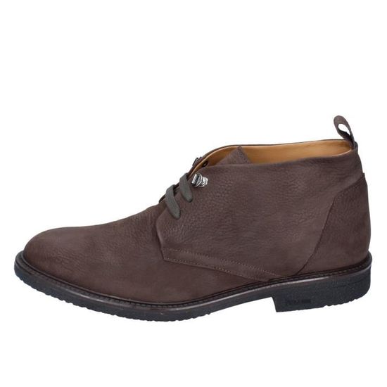 POLLINI Bottines Homme Marron Cuir nubuck BD754 Marron - Cdiscount ...