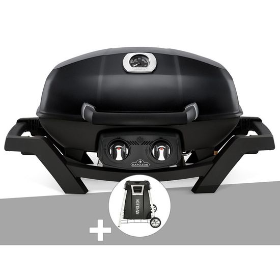 Barbecue à gaz Travel Q PRO 285 + Chariot pliant - Napoleon - Cdiscount ...