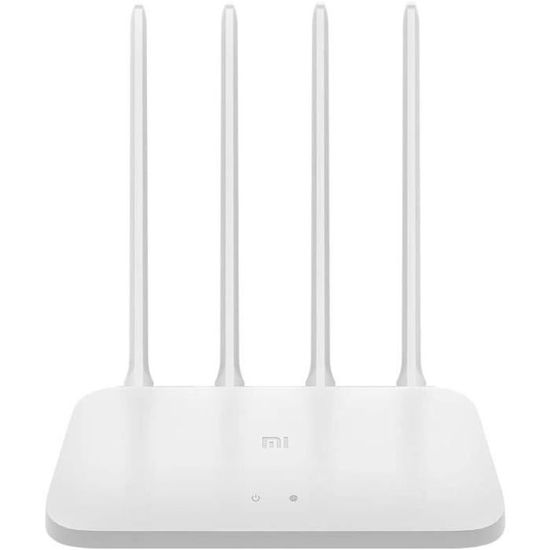 \U200E Mi Router 4C Routeur Blanc - Wifi, Triple Bande, 4 Antennes, 3 ...