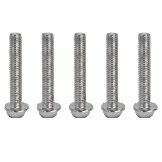 Zerone boulons en acier inoxydable A2 20 pièces M10x1.5 boulons à vis ...