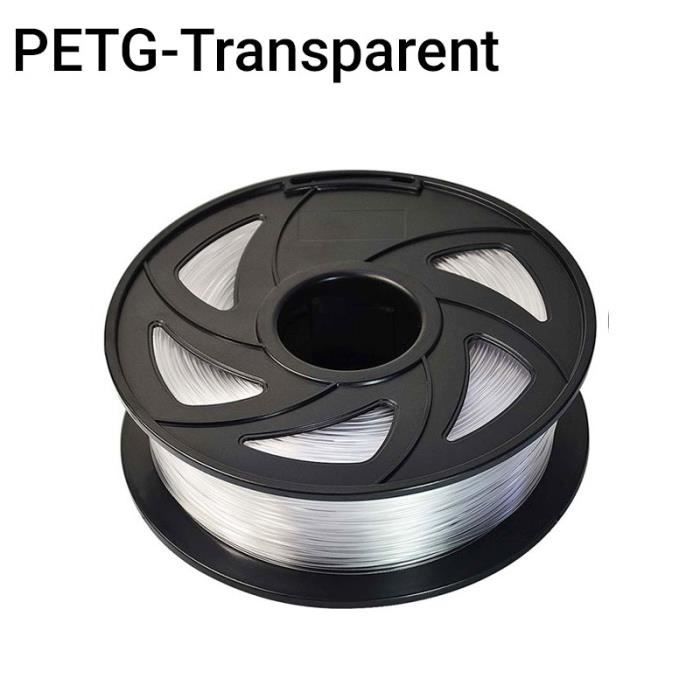 Transparent - Filament PETG 1KG 1.75mm qualité supérieure pour ...