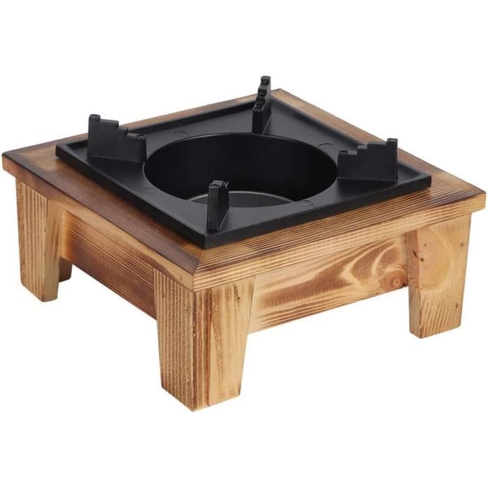 Réchaud À Alcool Portable Pour Barbecue, Mini Randonnée Étagère En Bois ...
