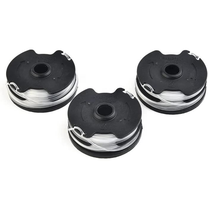Parkside Lot de 3 bobines de fil pour débroussailleuse Parkside PRT 550 A1 A3 A5,[Z349 ...