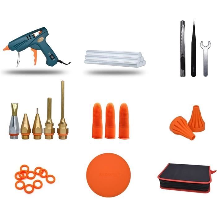 Pistolet à colle chaude sans fil Ménage professionnel 50W-150W pistolet ...