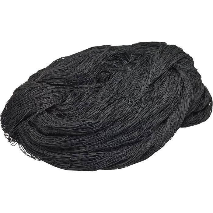 5m X 15m Filet Anti Oiseaux Noir, Filet Oiseaux Robuste, Filet Voliere Poulailler, Filet de ...