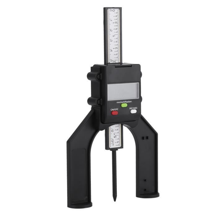 Jauge de hauteur numérique - CIKONIELF - Outil de mesure de profondeur ...