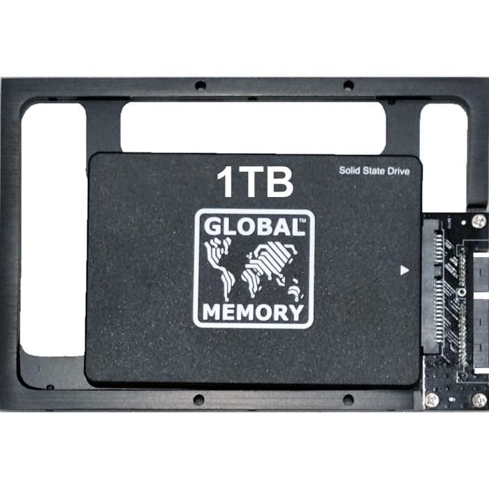 1To 7MM 3.5" SATA 3 SOLID STATE DRIVE SSD POUR IMAC (2010 - 2011 ...