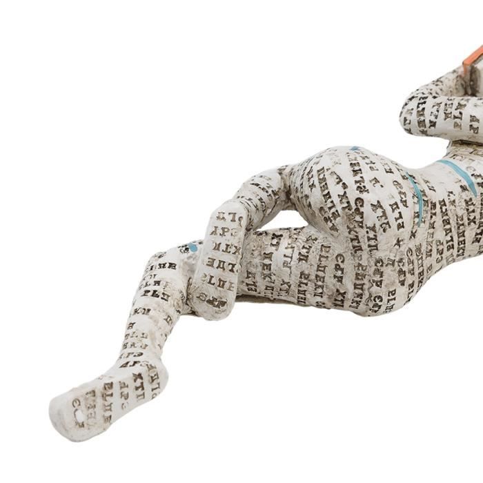 Figurine de femme lisante Résine lecture femme Figurine innovante dame ...