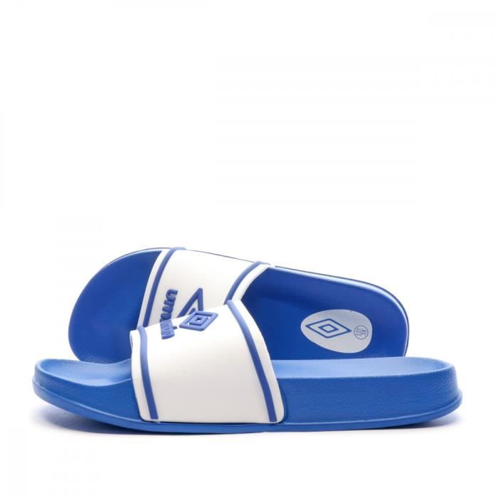 Claquettes Bleu/Blanc Garçon Umbro Kocak Net Bleu - Cdiscount Chaussures