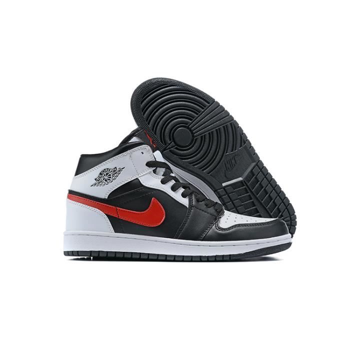 Baskets NIKKE-Airs-JordanX 1 panda rouge Hommes et Femmes SZ-42 Panda ...